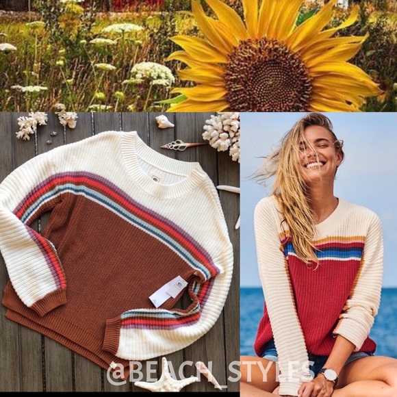 Rip Curl | Sweaters | Rip Curl Rise And Shine Sweater | Poshmark